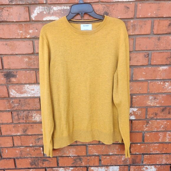Old Navy | Sweaters | Gold Light Weight Sweater Old Navy Mens Size ...
